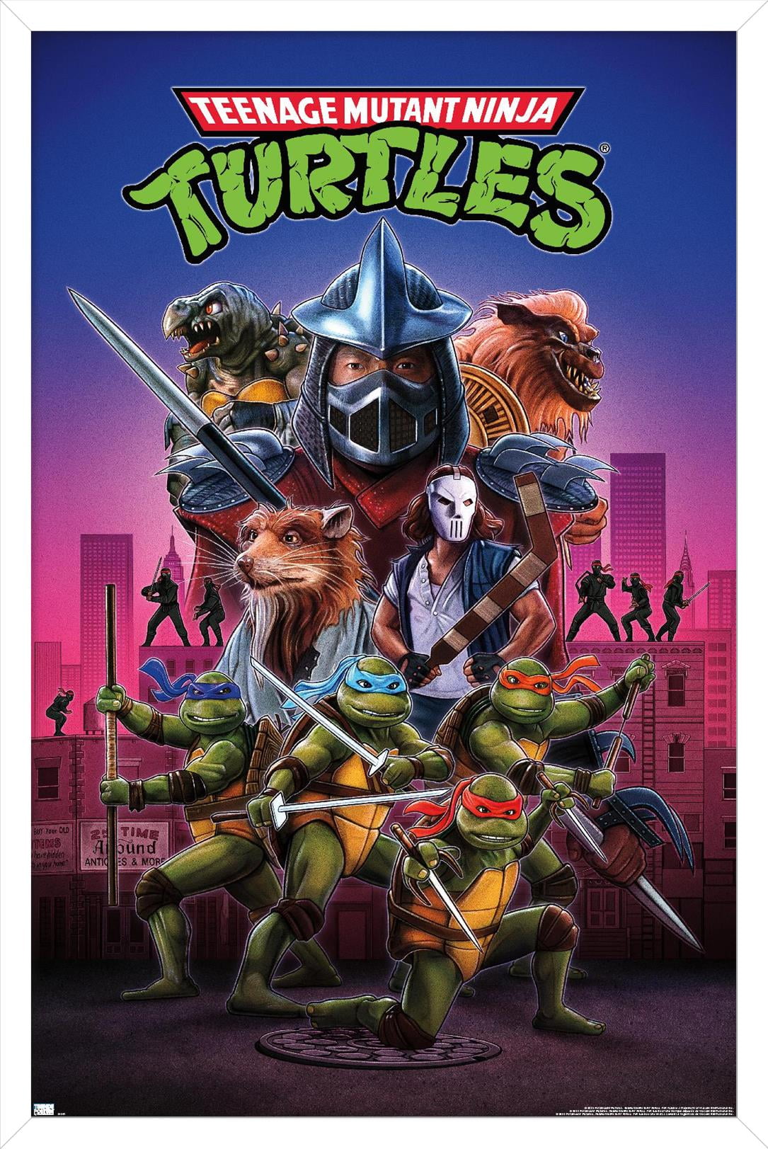 Teenage Mutant Ninja Turtles (1990) - One Sheet Wall Poster, 14.725" x ...