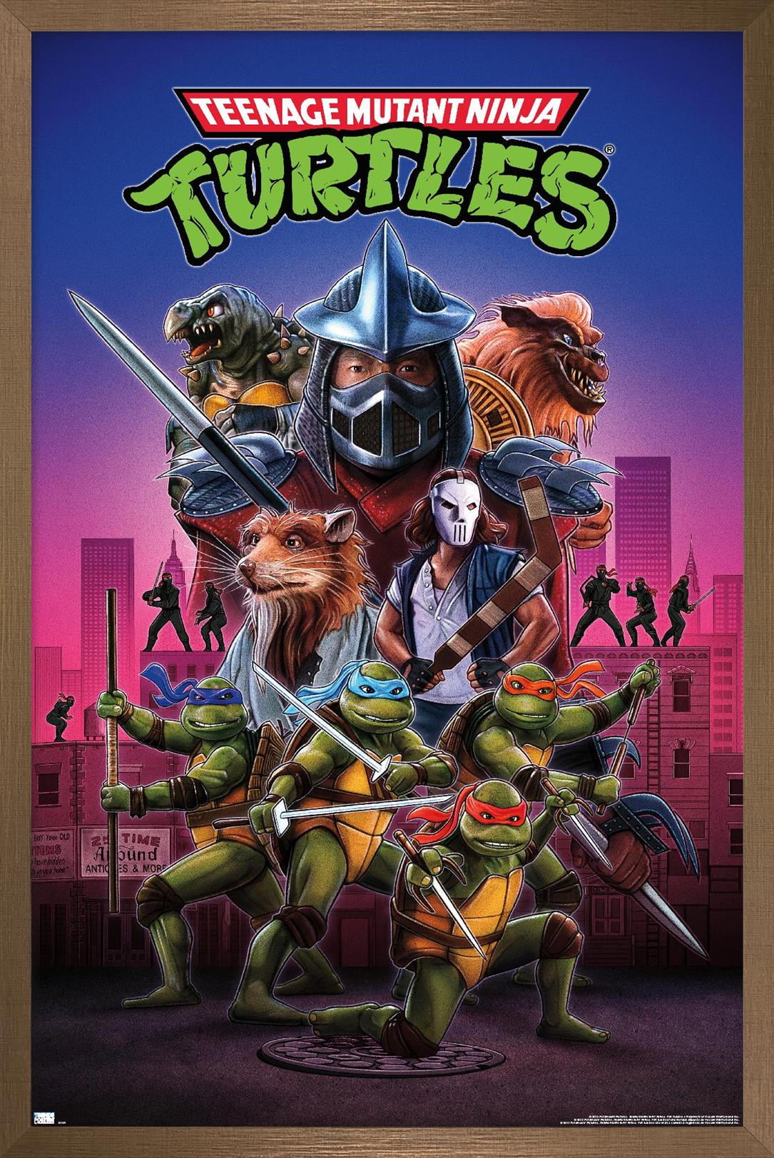 Teenage Mutant Ninja Turtles (1990) - One Sheet Wall Poster, 22.375" x ...