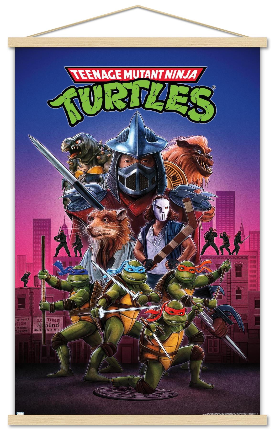 Teenage Mutant Ninja Turtles (1990) - One Sheet Wall Poster with ...