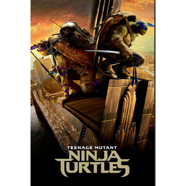 Teenage Mutant Ninja Turtles 2014 Poster 24x36 - Action Adventure CGI ...