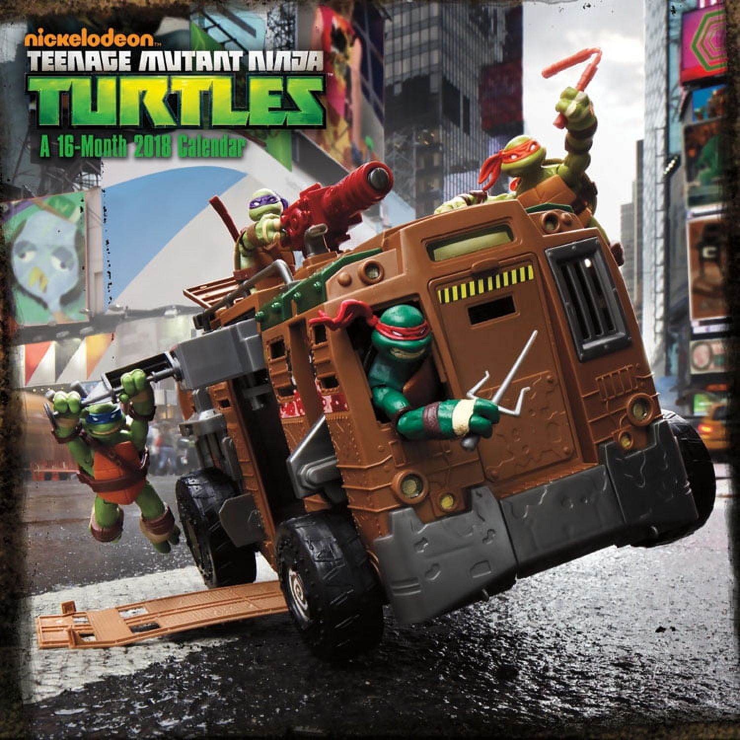 Teenage Mutant Ninja Turtles 2018 Wall Calendar - Walmart.com