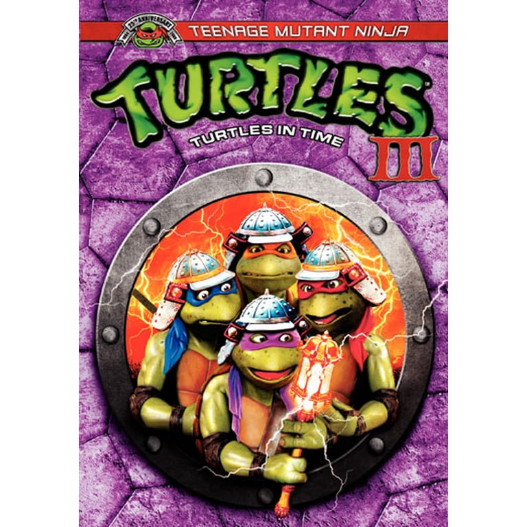 Teenage Mutant Ninja Turtles Iii Dvd Cover Vol.3 #4 Cover Teenage