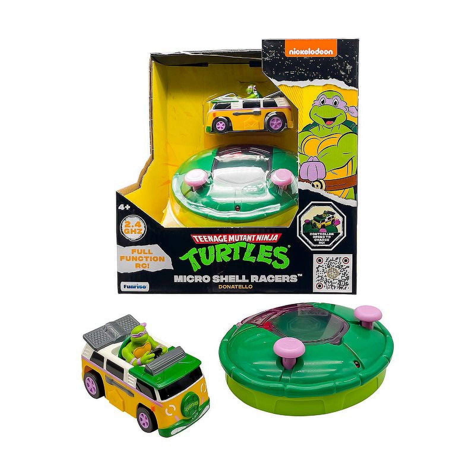 Teenage Mutant Ninja Turtles 3" Micro Shell Racers, Donatello, Ages 5 ...