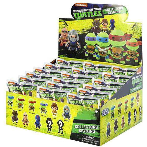 Teenage Mutant Ninja Turtles 3D Figural Keychain TMNT Series 1 Mystery ...