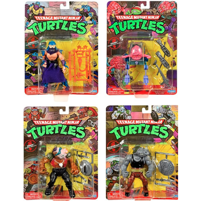 Teenage Mutant Ninja Turtles 4-Inch High Original Classic Turtle Basic ...