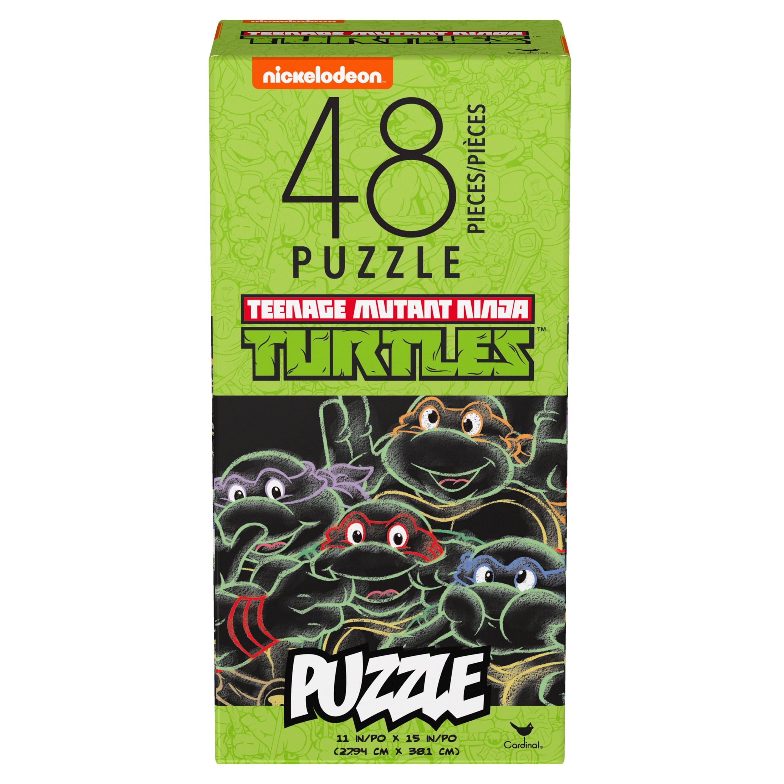 Teenage Mutant Ninja Turtles 48-Piece Puzzle, for Families and Kids ...