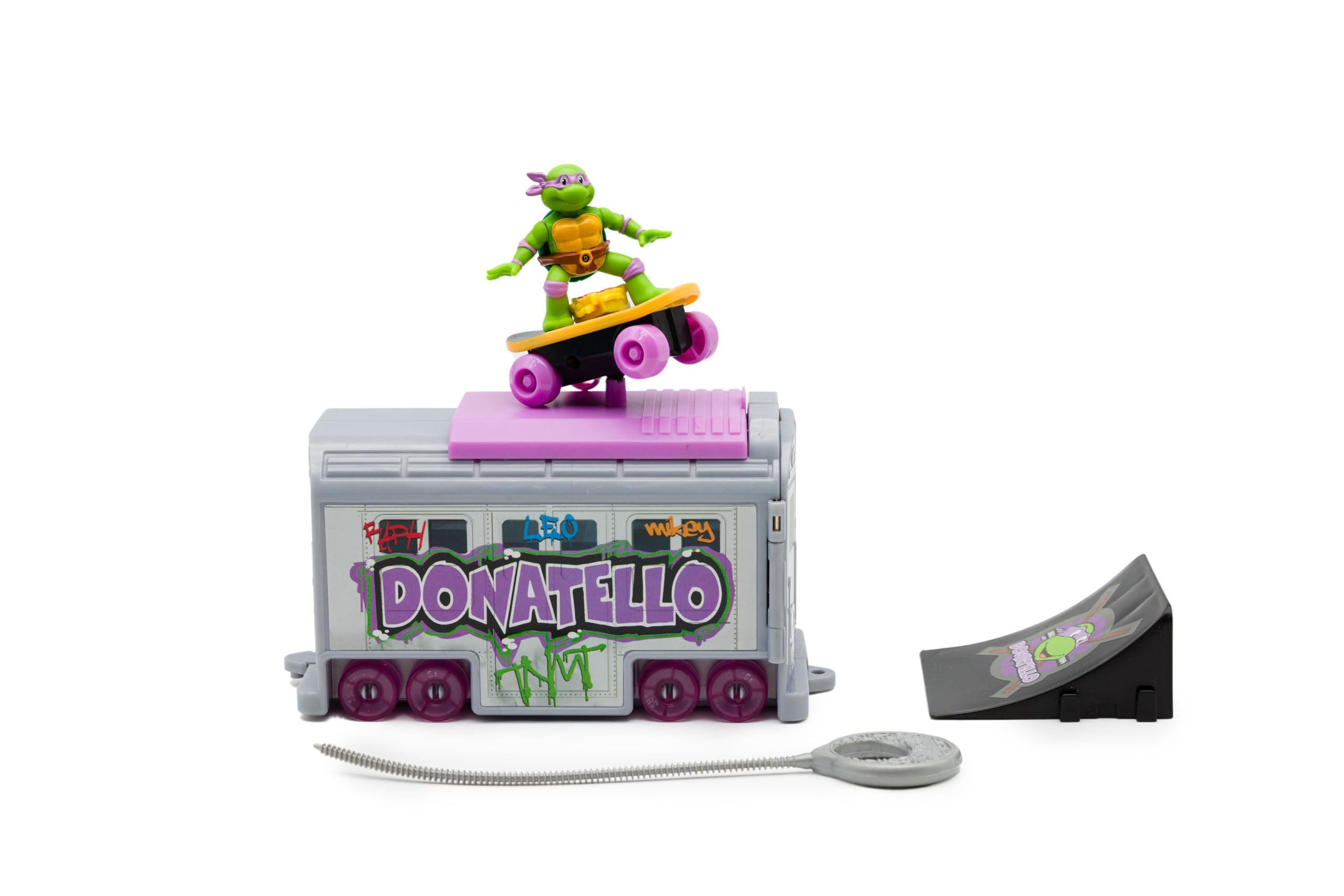 Teenage Mutant Ninja Turtles 5" Switch Kick Subway Launcher Donatello ...