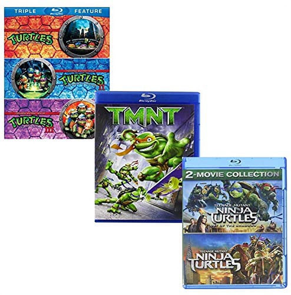 Teenage Mutant Ninja Turtles 6-Movie Blu-ray Collection: TMNT1-3 / TMNT ...