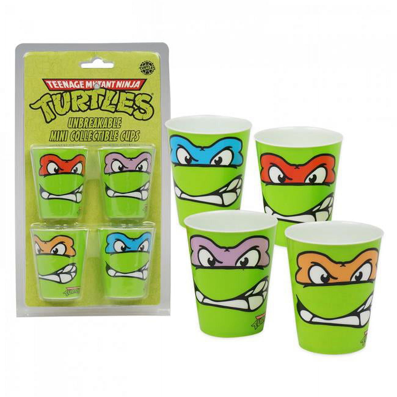 Teenage Mutant Ninja Turtles 802172 TMNT Shot Glass Set - Pack of 4 ...