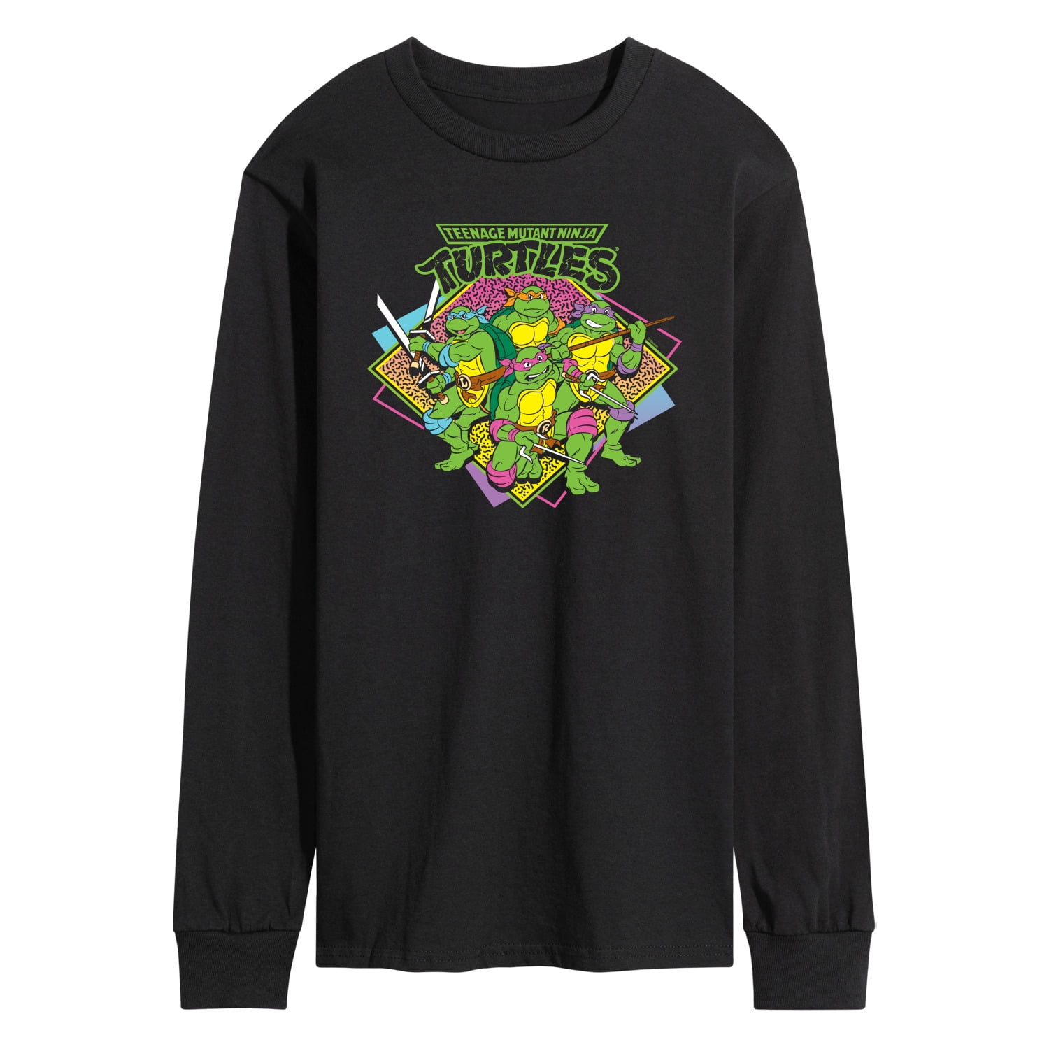 Teenage Mutant Ninja Turtles - 80s TMNT - Men's Long Sleeve T-Shirt ...
