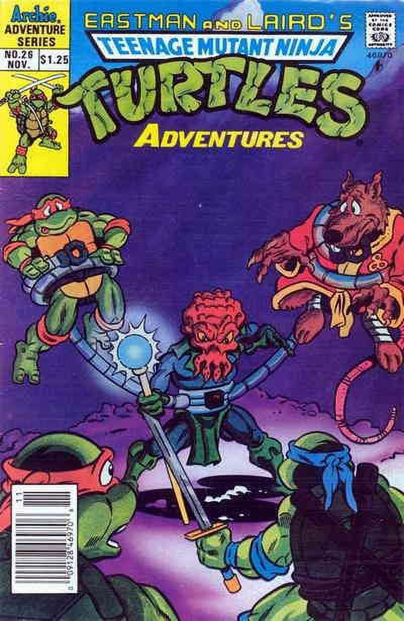 Teenage Mutant Ninja Turtles Adventures (2nd Series) #26 (Newsstand) VF ...
