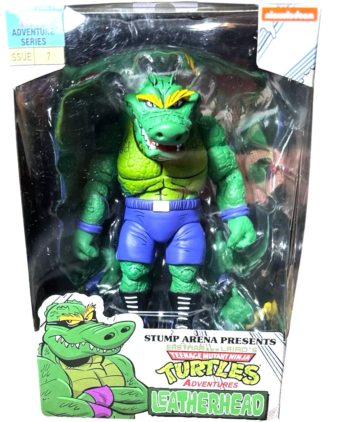 Teenage Mutant Ninja Turtles Adventures Stump Wrestling Leatherhead ...