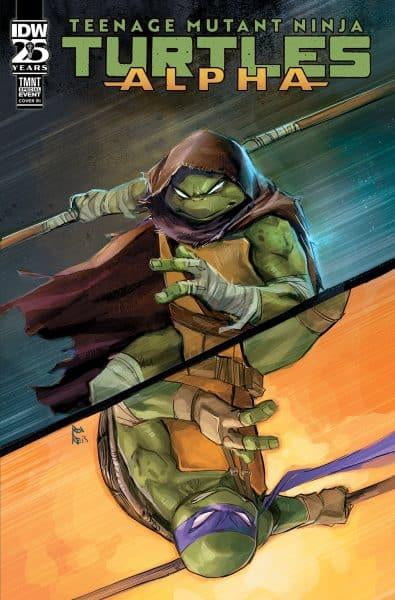 Teenage Mutant Ninja Turtles Alpha #1 Px Variant Idw-prh Comic Book ...