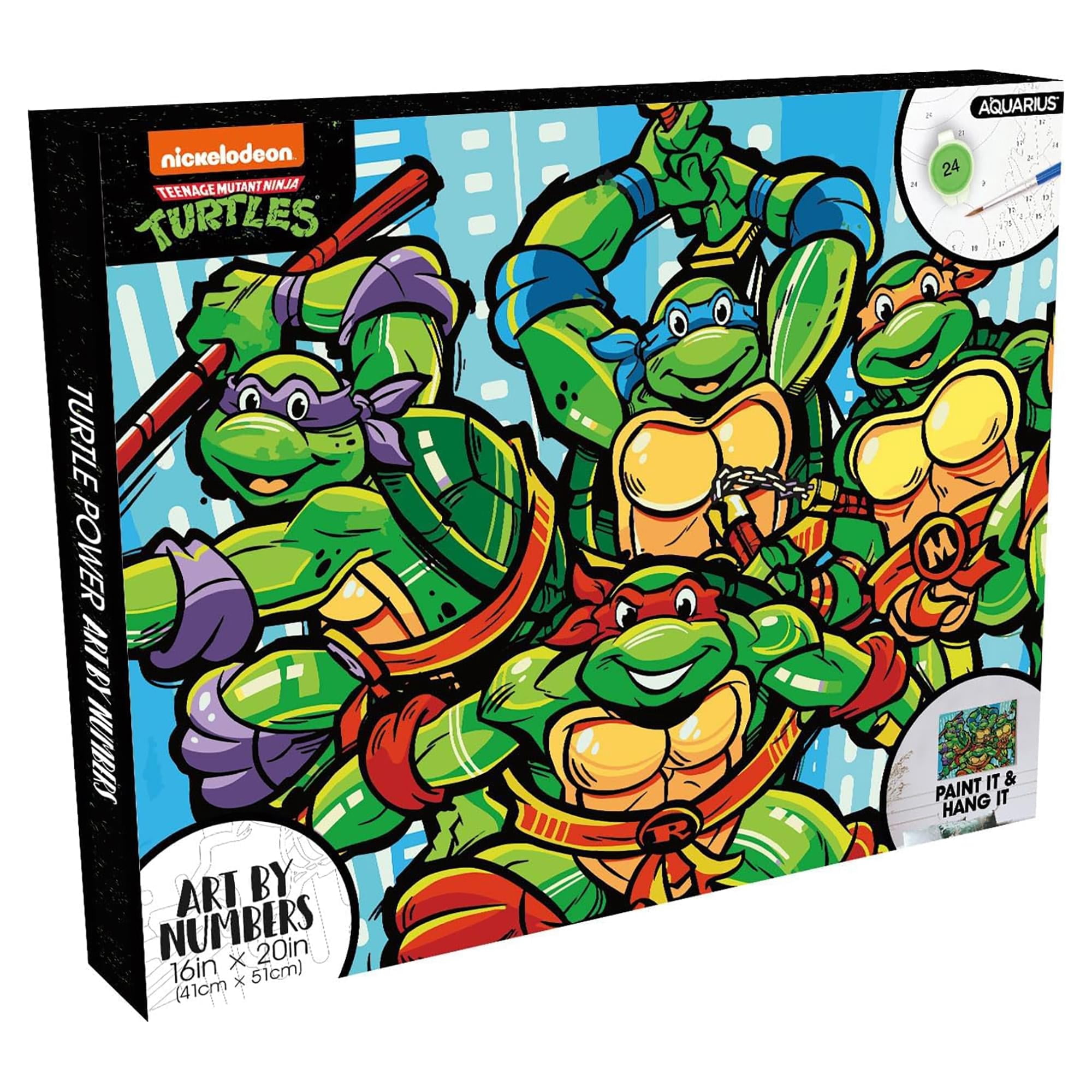 Teenage Mutant Ninja Turtles Art by Numbers Painting Kit - Walmart.com