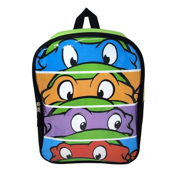 Teenage Mutant Ninja Turtles Backpack 15" TMNT Leonardo Raphael ...