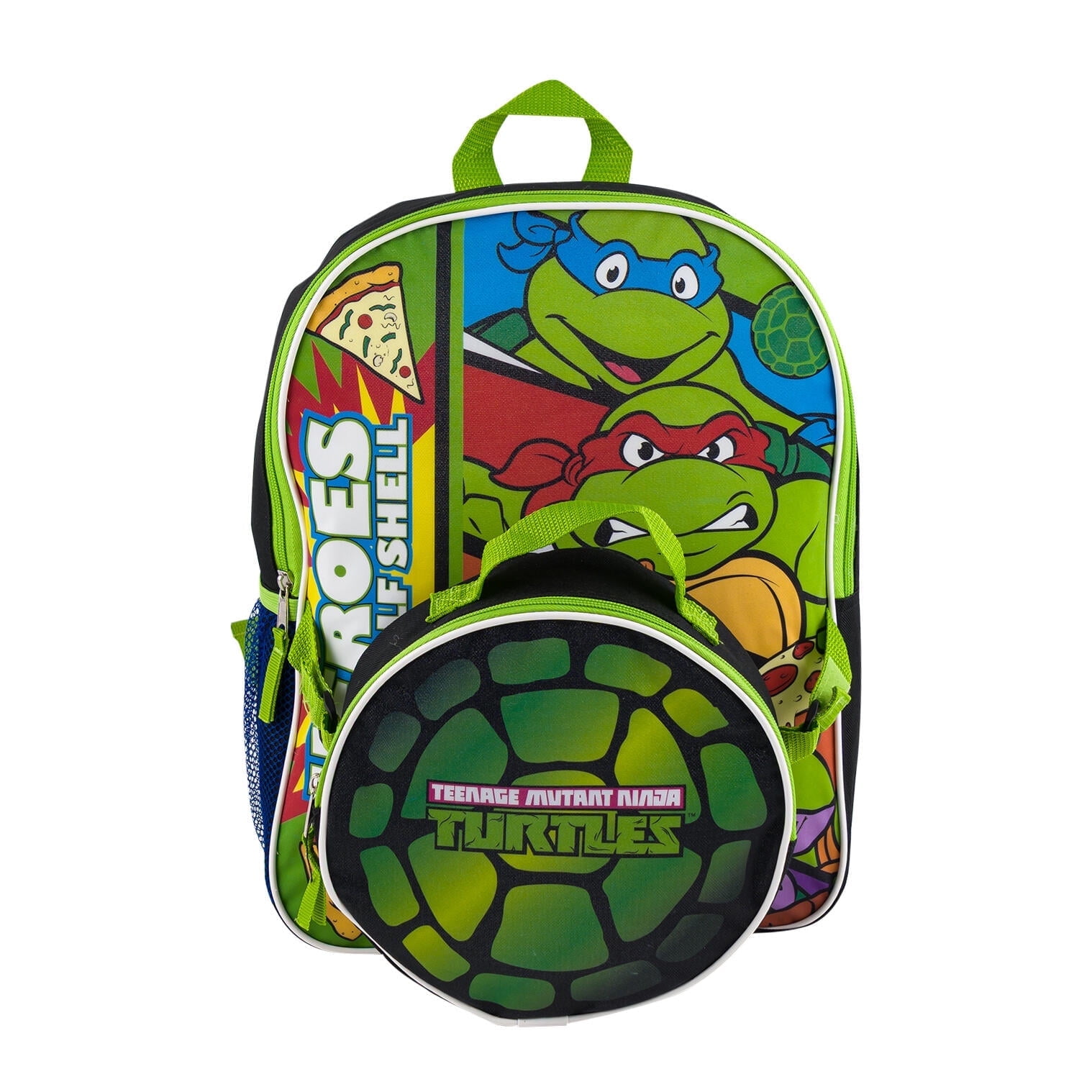 Teenage Mutant Ninja Turtles Backpack And Detachable Lunchbox - 15 ...