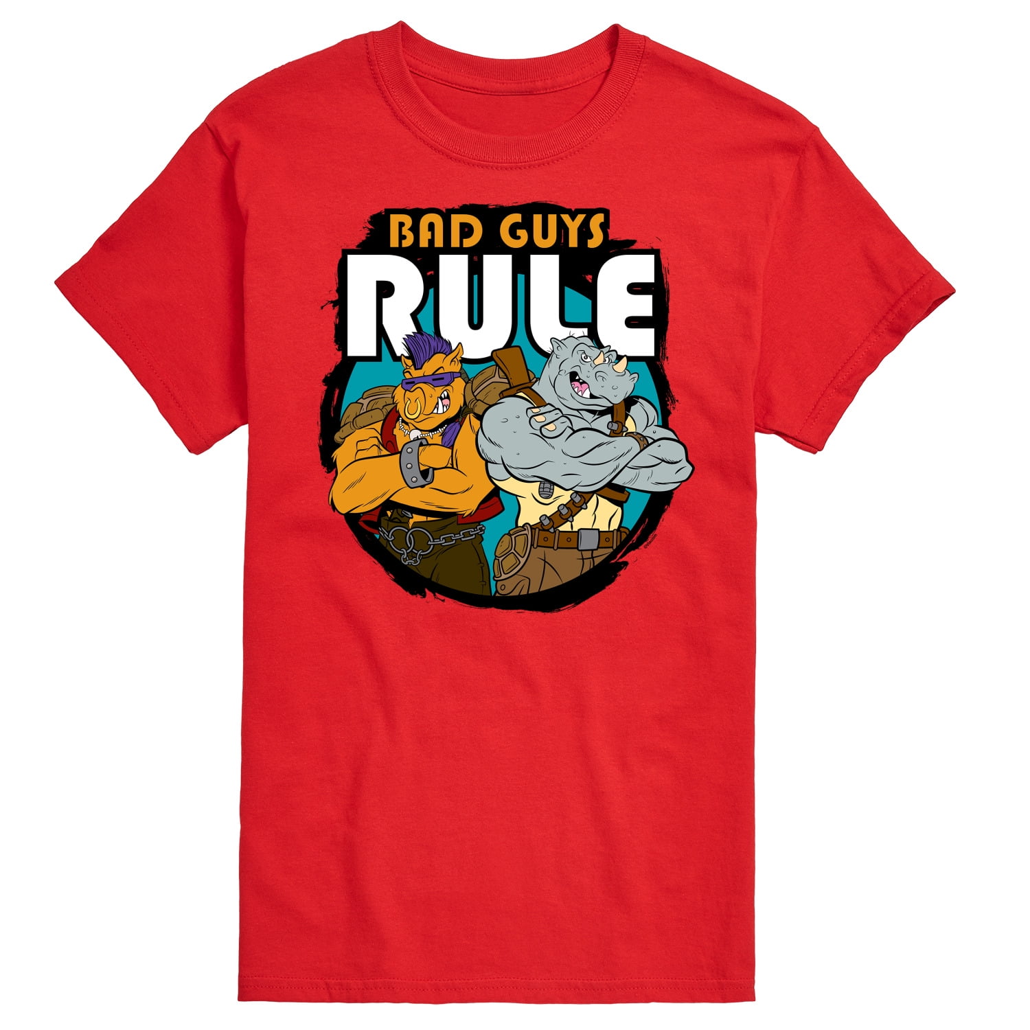 Teenage Mutant Ninja Turtles - Bad Guys Rule - Men's Short Sleeve ...