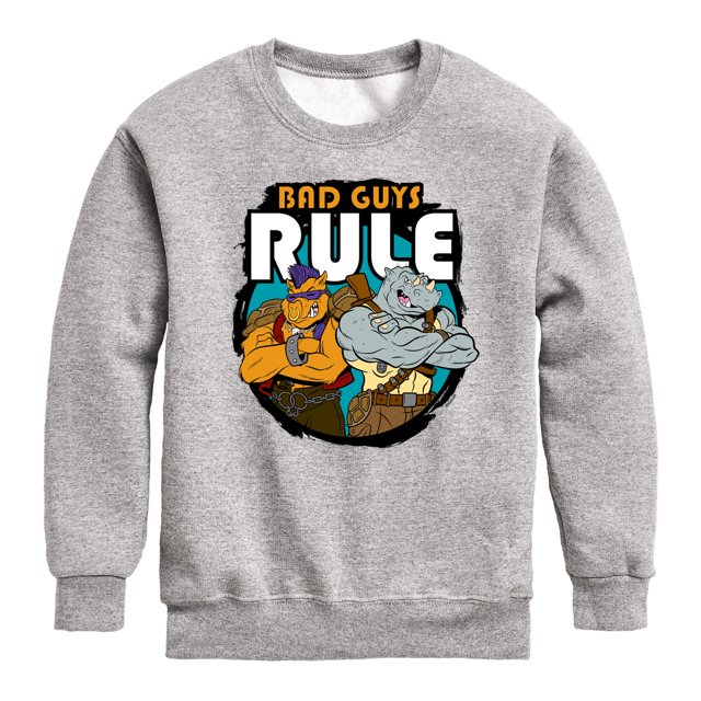 Teenage Mutant Ninja Turtles - Bad Guys Rule - Toddler & Youth Crewneck ...