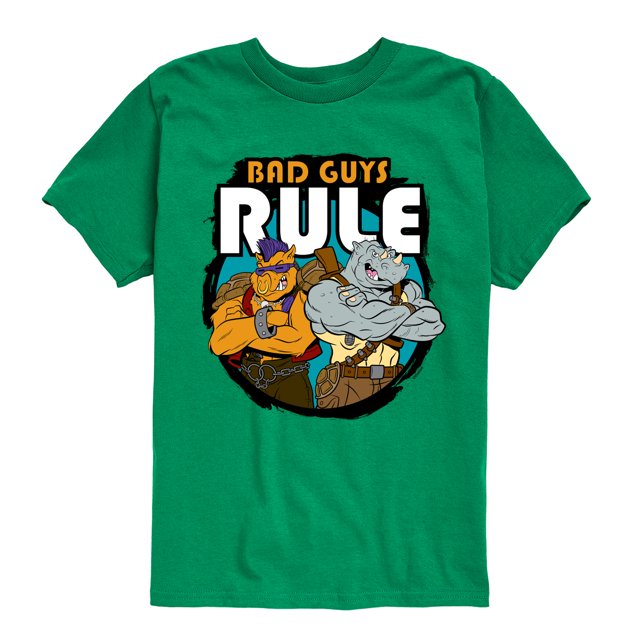 Teenage Mutant Ninja Turtles - Bad Guys Rule - Toddler & Youth Short ...