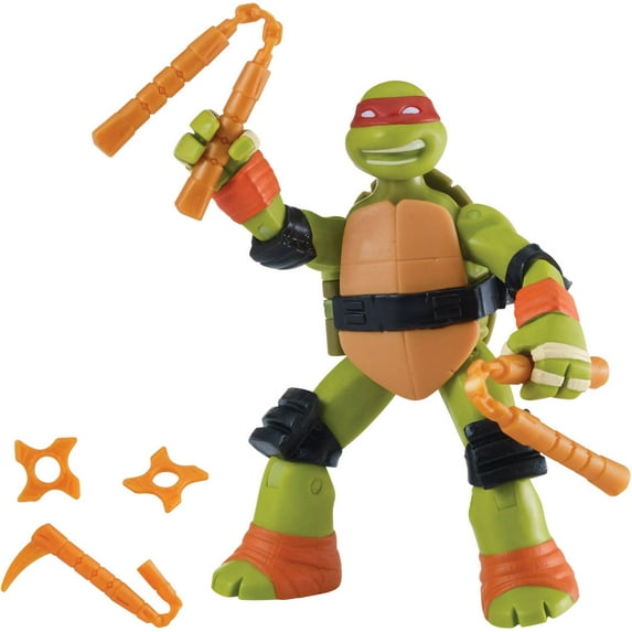 Teenage Mutant Ninja Turtles Battle Shell Michelangelo Action Figure ...