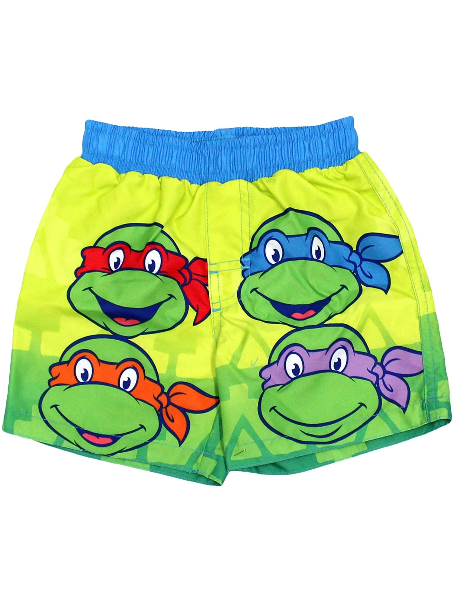 Teenage Mutant Ninja Turtles Big Faces Swim Trunks, Sizes 0-24M ...
