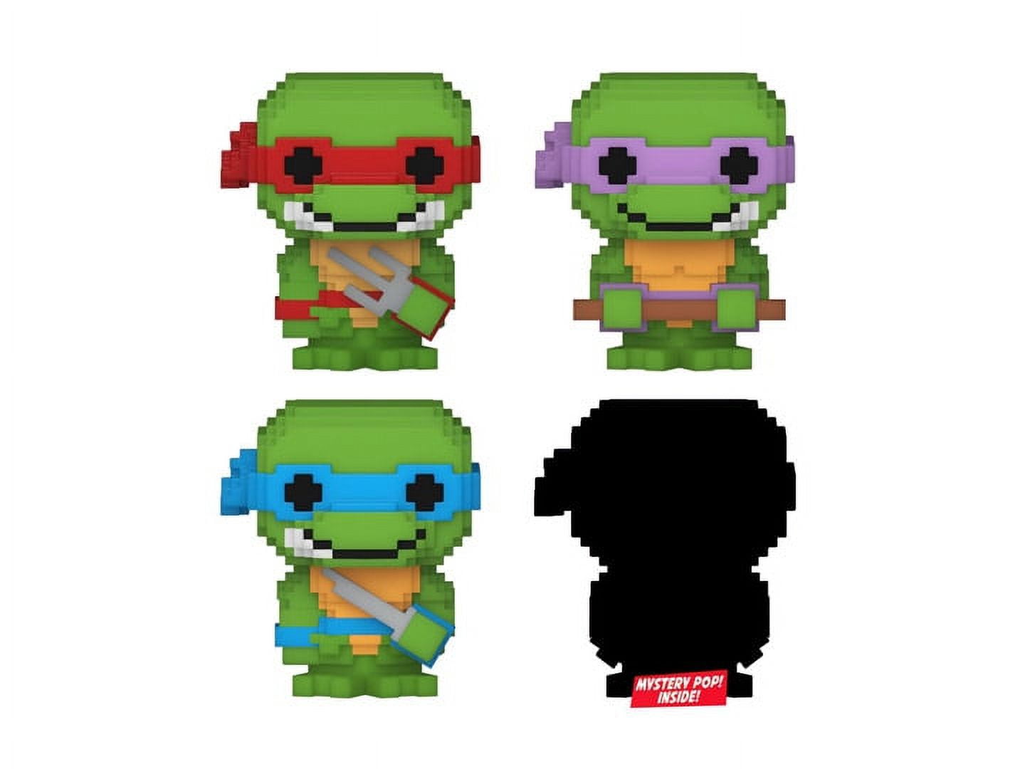 Teenage Mutant Ninja Turtles Bitty Pop! 8-Bit Four-Pack - Walmart.com