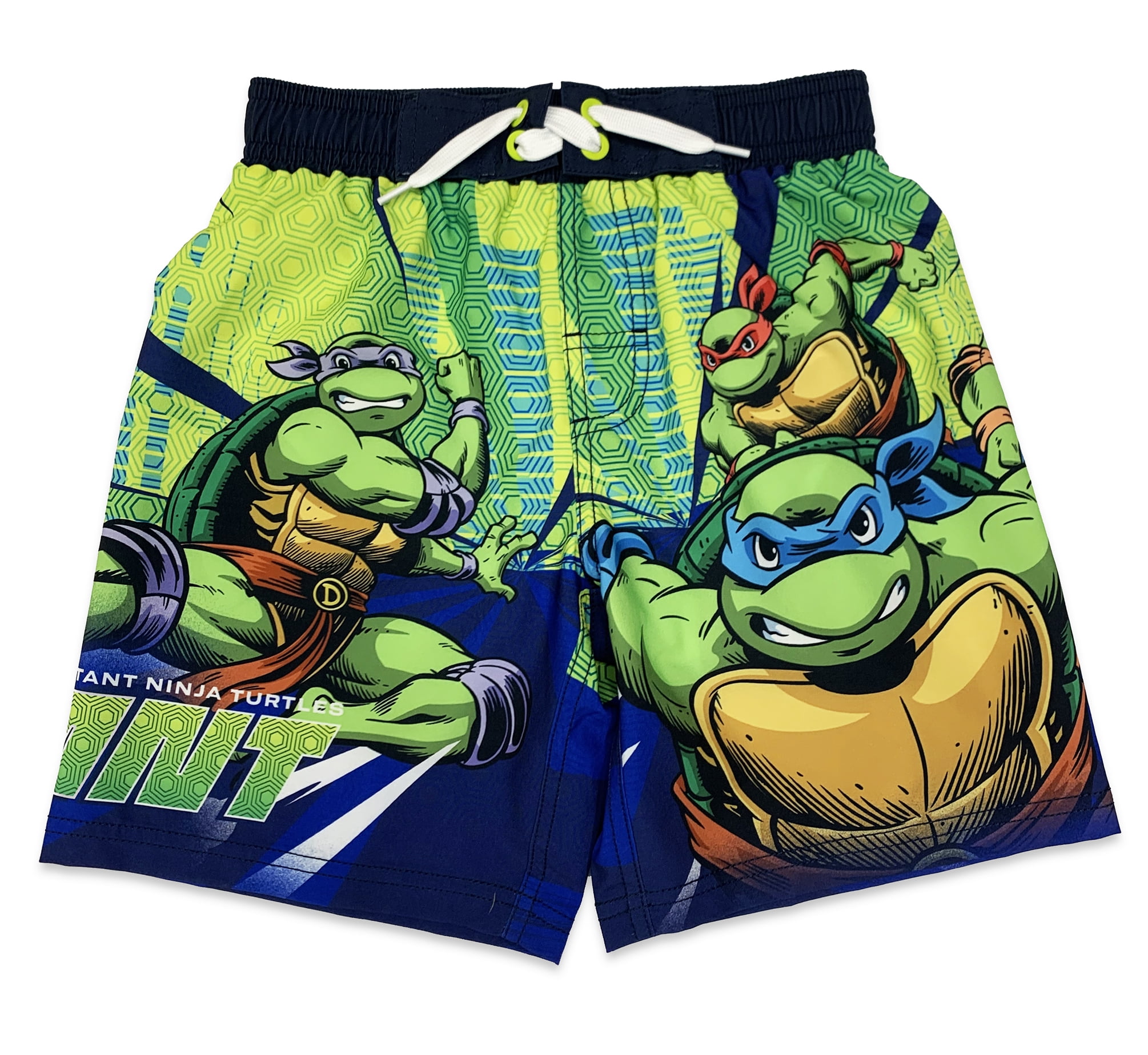 Teenage Mutant Ninja Turtles Boy's Swim Boardshorts, Size 10/12 ...