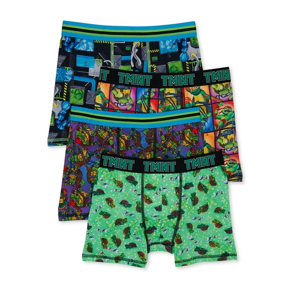 Teenage Mutant Ninja Turtles Boxer Briefs - 4-Pack XS-XL - Walmart.com