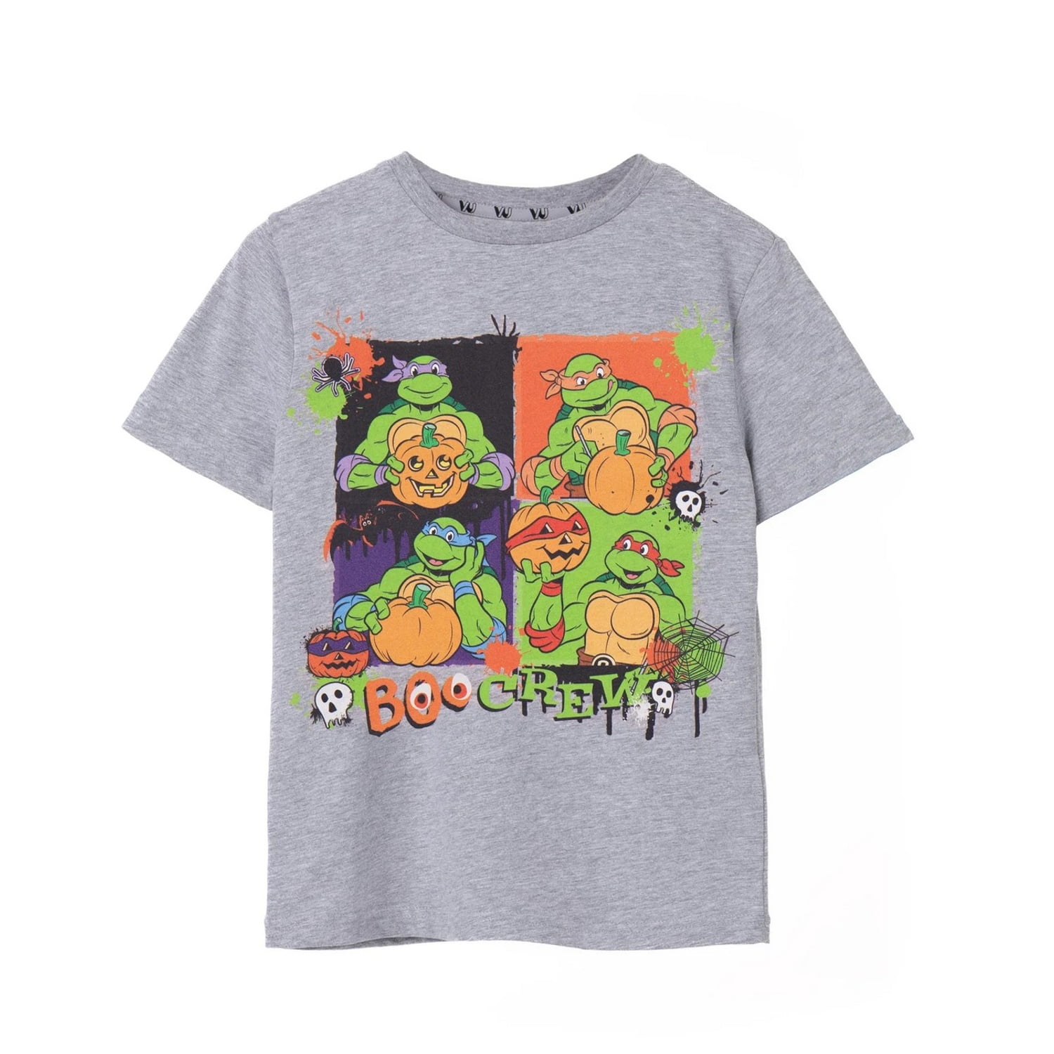 Teenage Mutant Ninja Turtles Boys/Girls Boo Crew Marl T-Shirt - Walmart.com