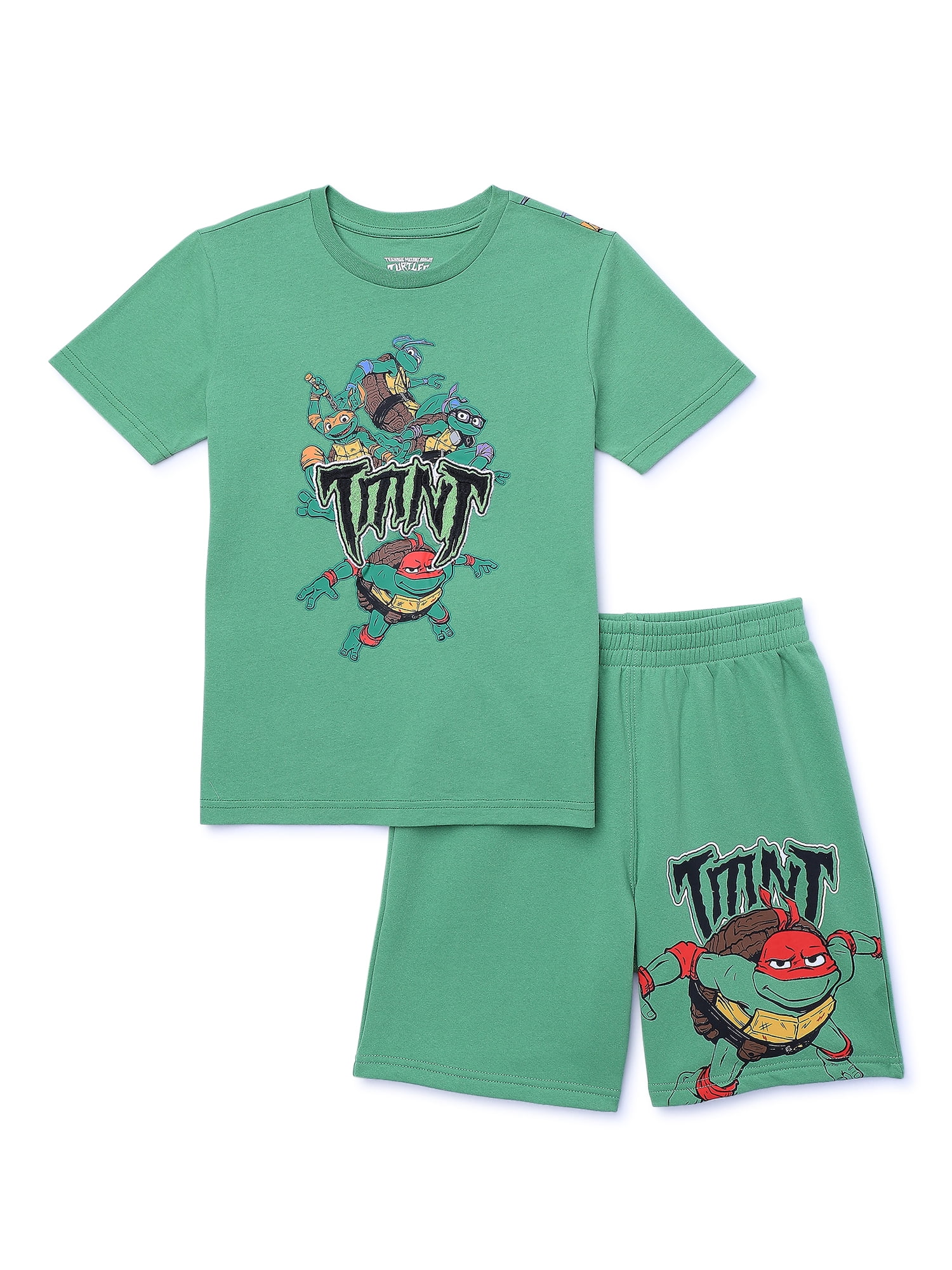 Teenage Mutant Ninja Turtles Tee & Shorts Set - Sizes 4-18 - Walmart.com
