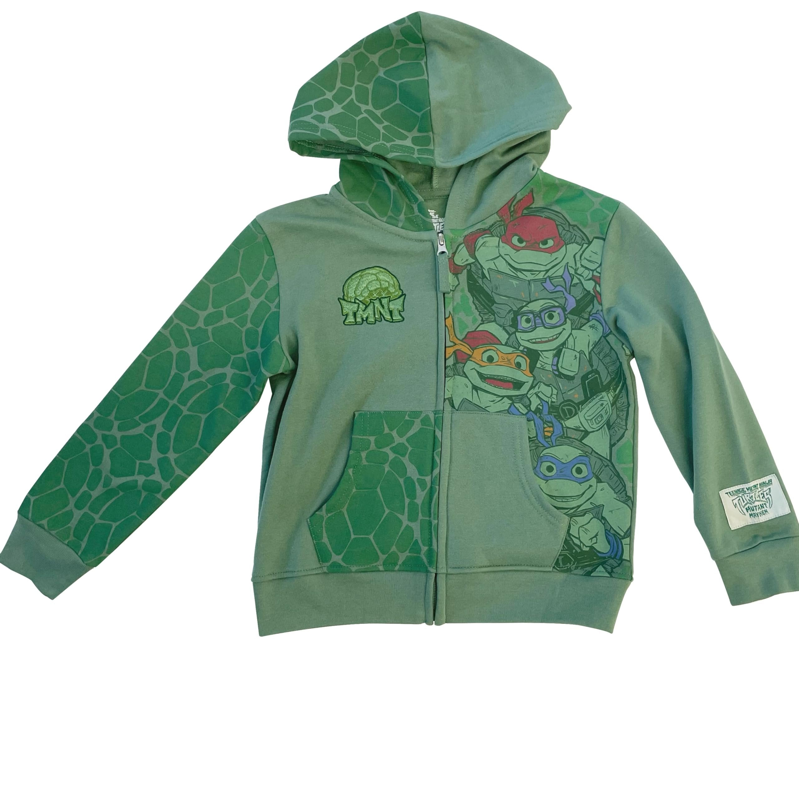 Teenage Mutant Ninja Turtles Boys Hoodie- Leonardo, Michelangelo ...