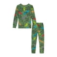 Teenage Mutant Ninja Turtles Boys Long Sleeve Long Pant 2-Piece Pajama ...
