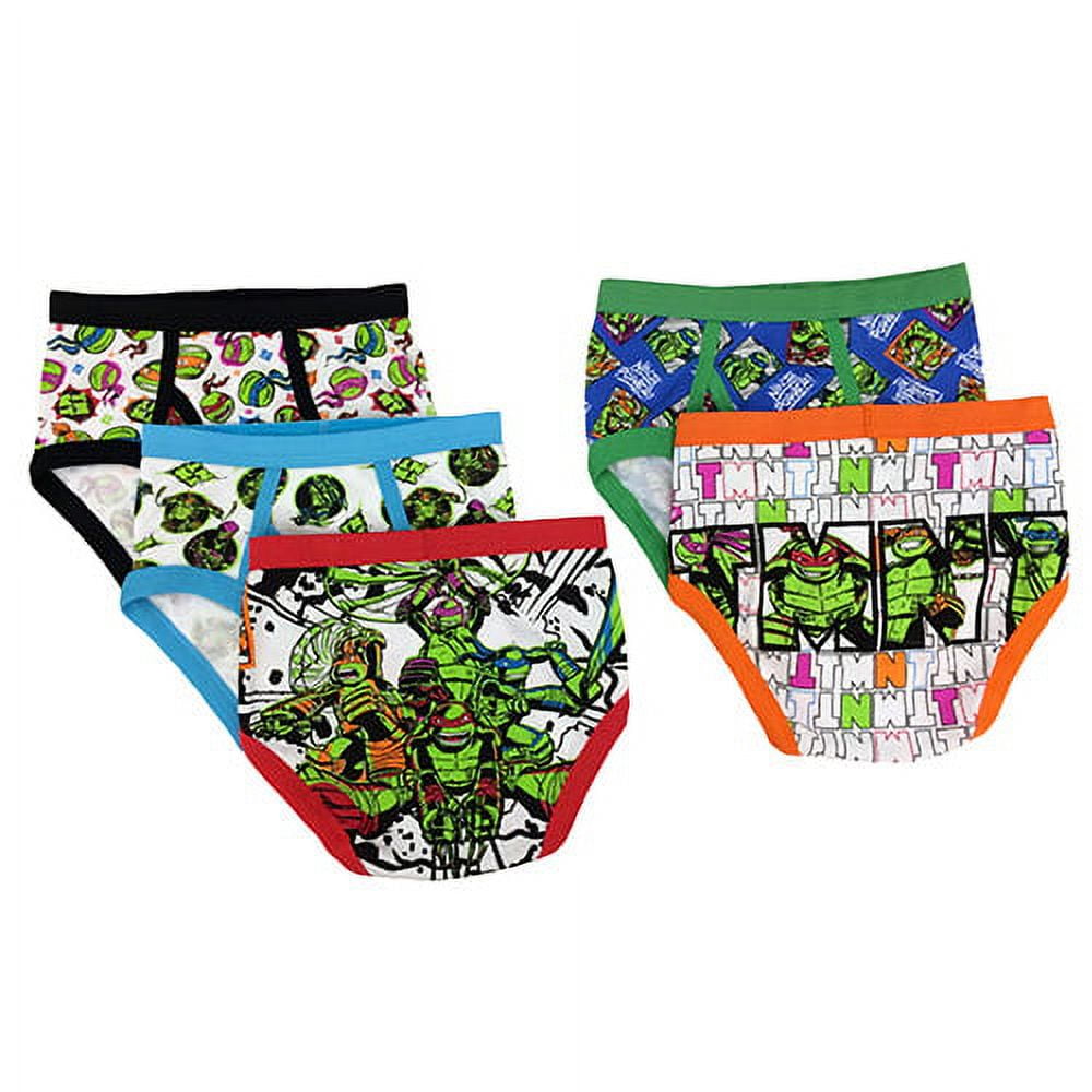 Teenage Mutant Ninja Turtles Boys Underwear, 5 Pack (Little Boys & Big ...