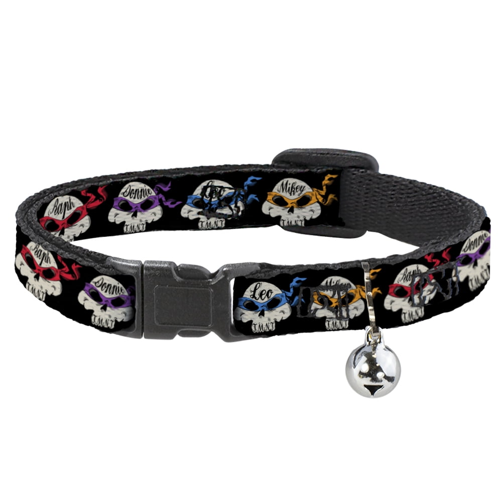 Teenage Mutant Ninja Turtles Breakaway Cat Collar With Bell, Plastic ...