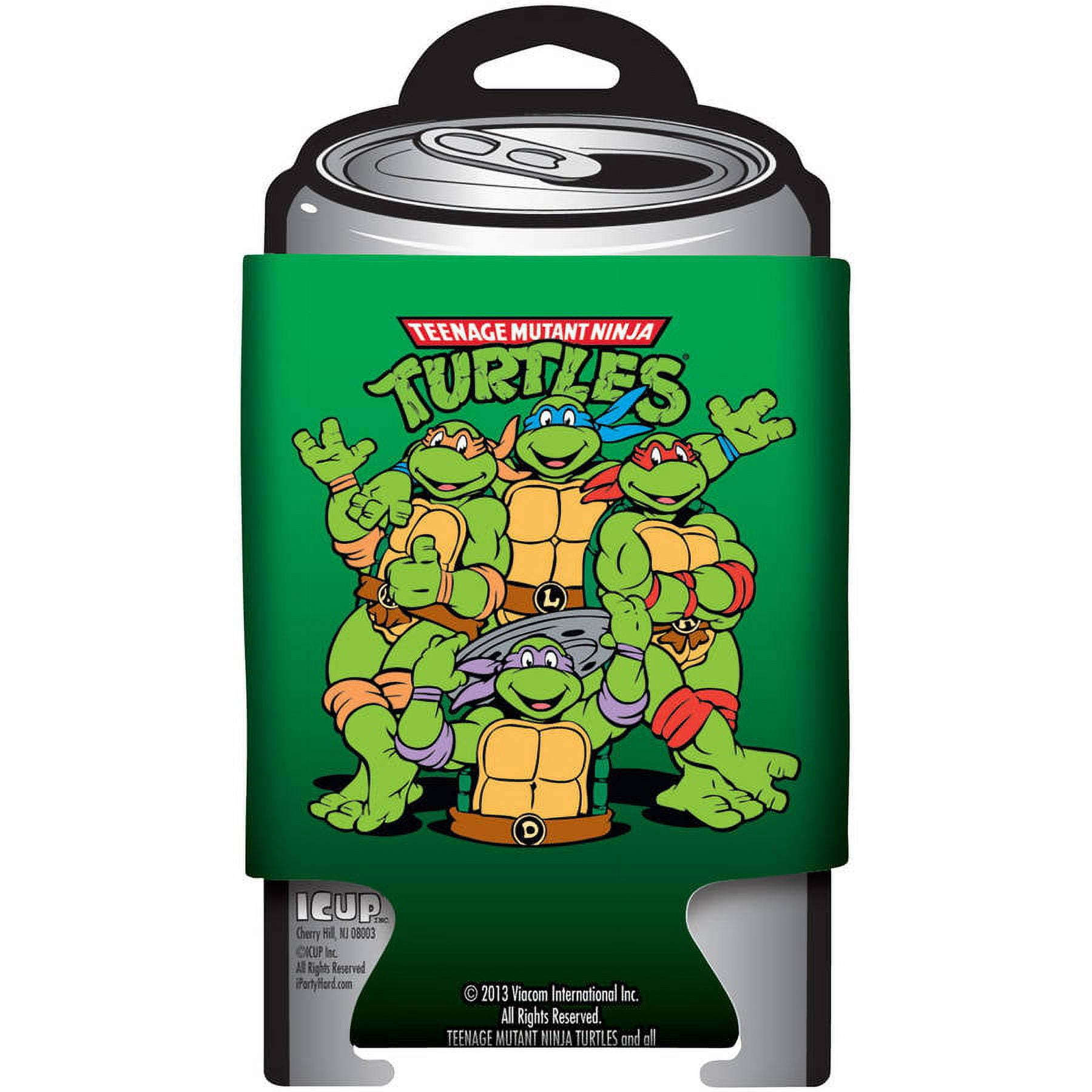 Teenage Mutant Ninja Turtles Can Cooler Hugger Turtle Power - Walmart.com