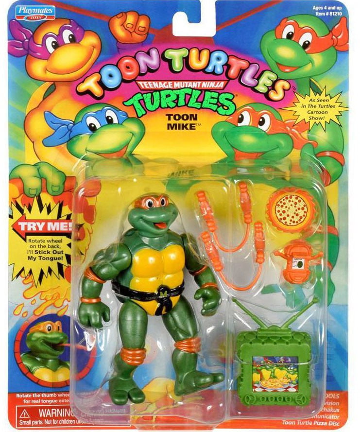 Teenage Mutant Ninja Turtles Cartoon Toon Mikey Action Figure - Walmart.com