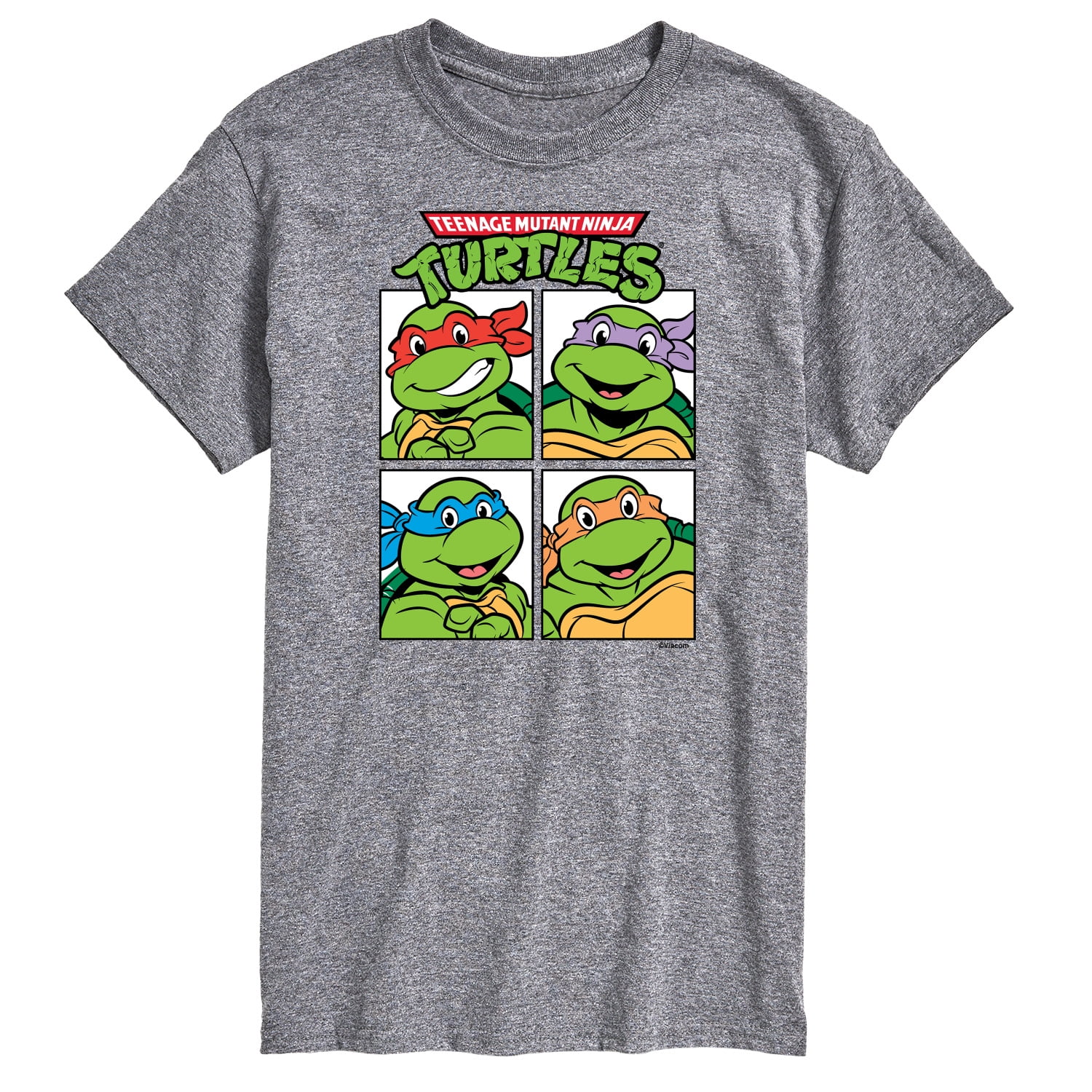 Teenage Mutant Ninja Turtles - Character Blocks - Men's Short Sleeve ...