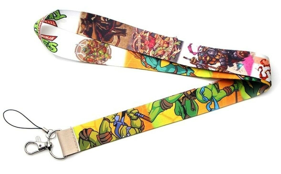 Teenage Mutant Ninja Turtles Characters LANYARD ID Holder Keychain ...