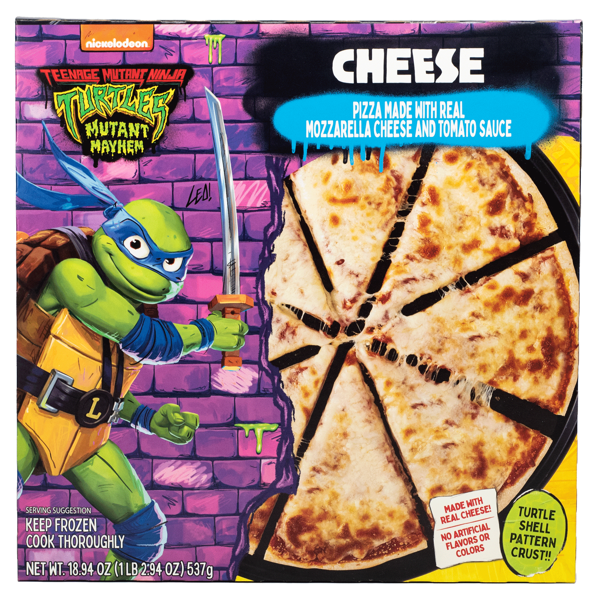 Ninja Turtle Pizza Box Cake