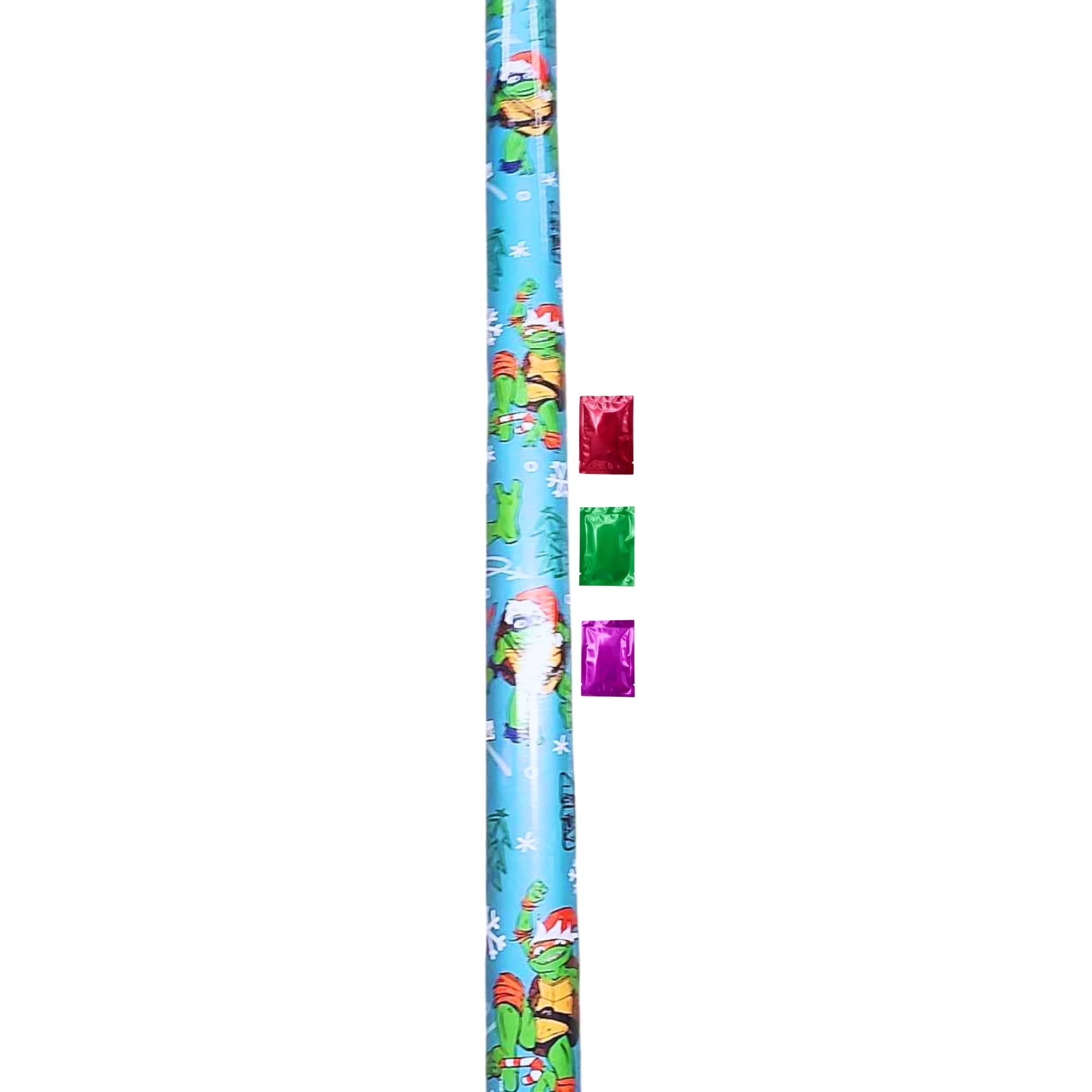 Teenage Mutant Ninja Turtles Christmas Wrapping Paper 1 Roll 50 Sq Ft ...