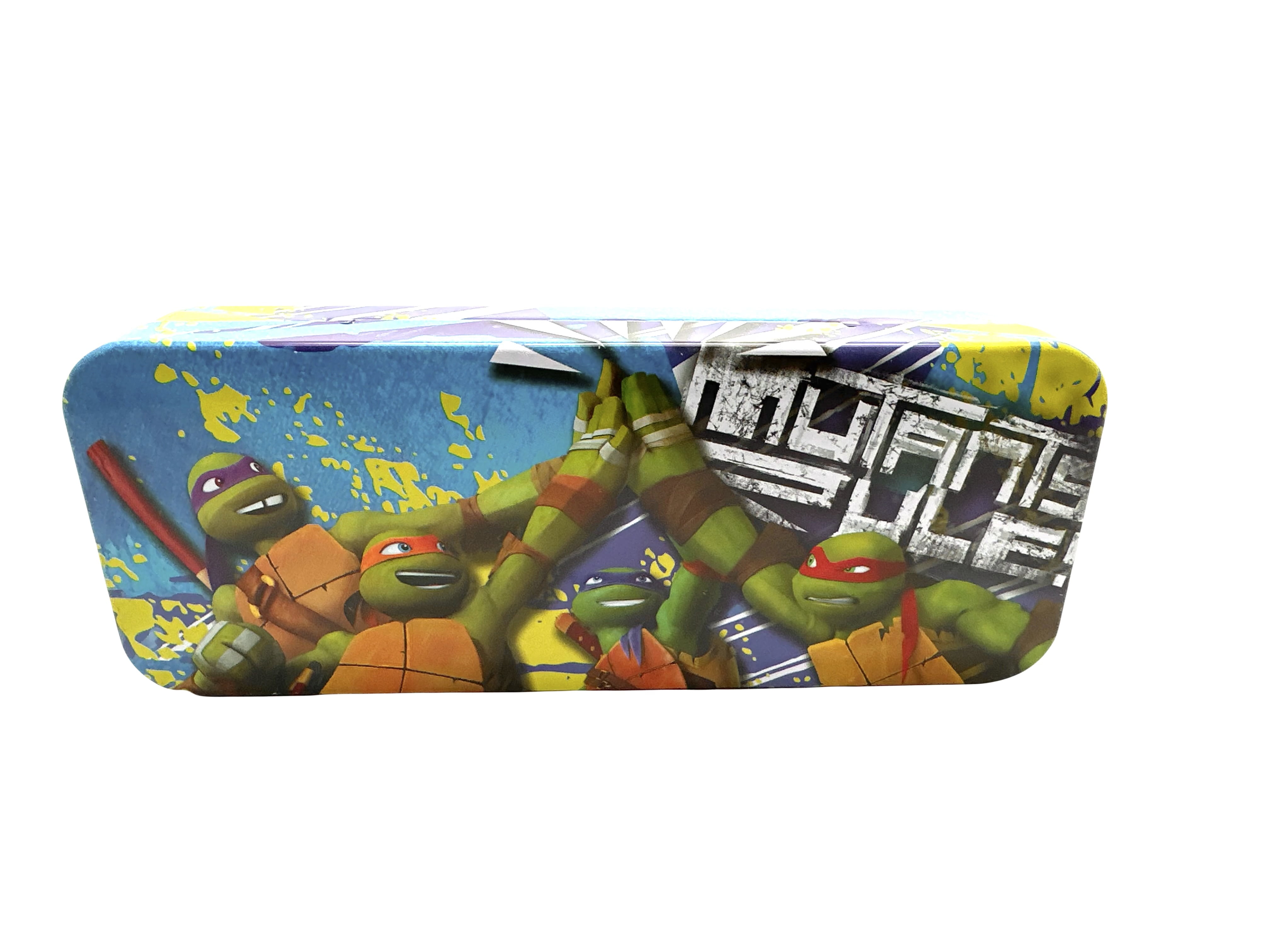 Teenage Mutant Ninja Turtles Colored Tin Pencil Box - Walmart.com