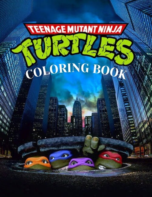 Ninja Turtles Coloring Pages For Kids