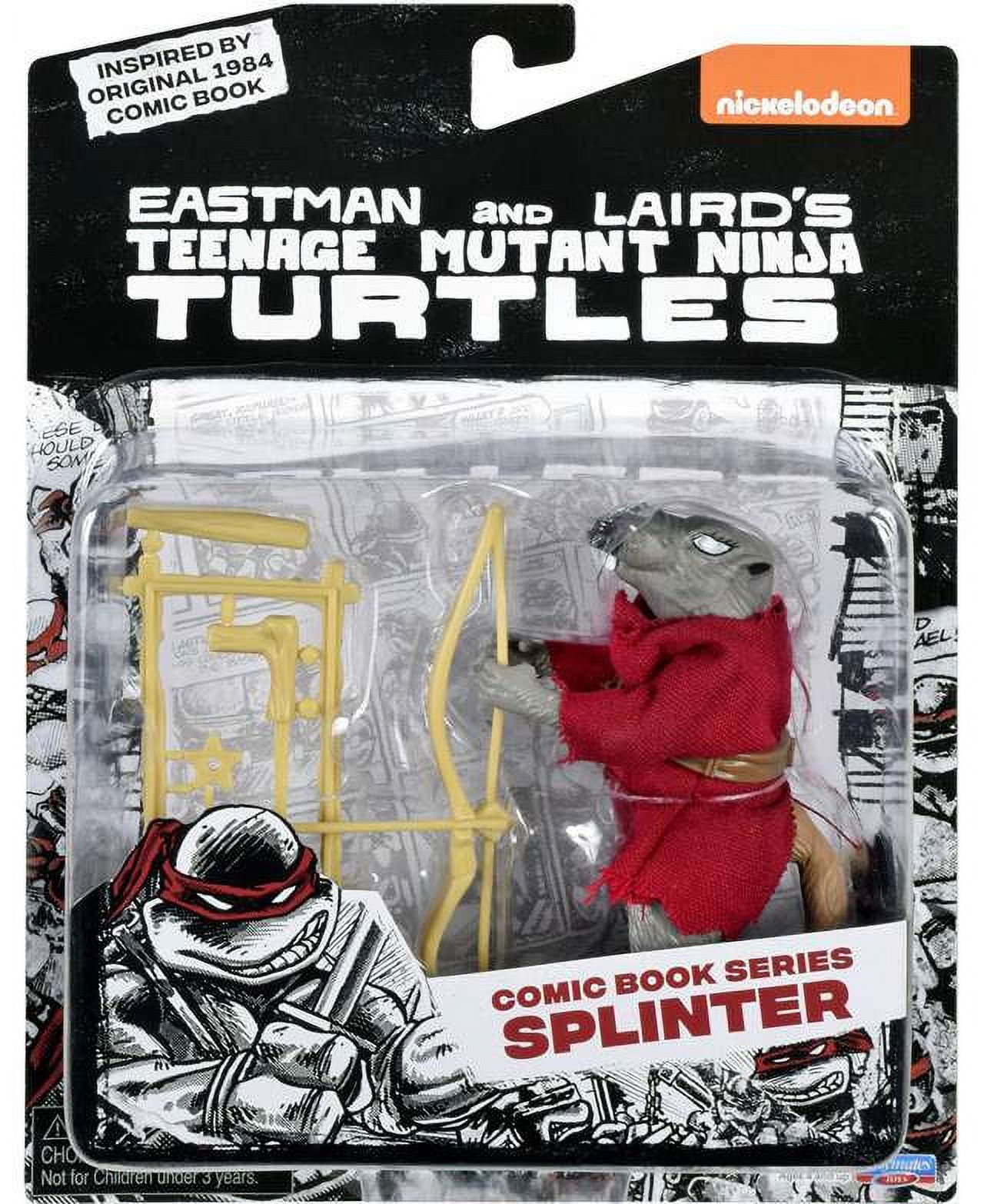 Teenage Mutant Ninja Turtles Comic Book Series Splinter Action Figure ...