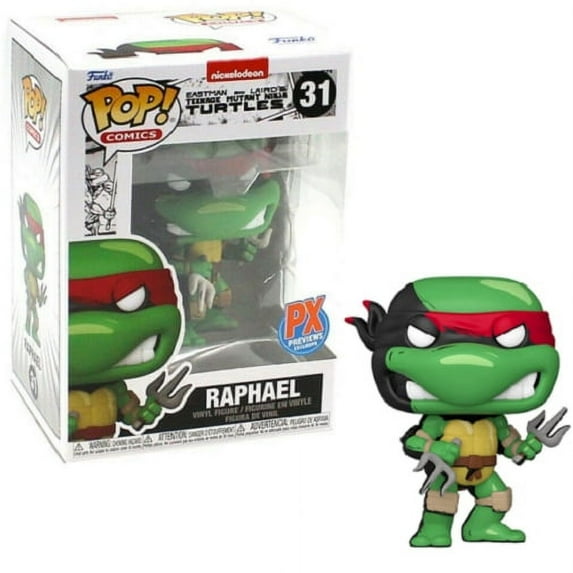 Exclusive TMNT Raphael Pop! Vinyl Figure - Collectable Comic Character ...