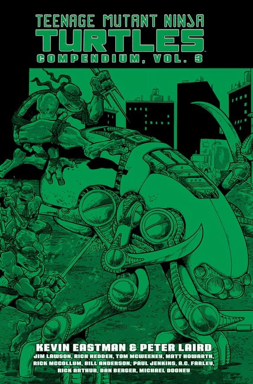 Teenage Mutant Ninja Turtles Compendium, Vol. 3, (Hardcover) - Walmart.com
