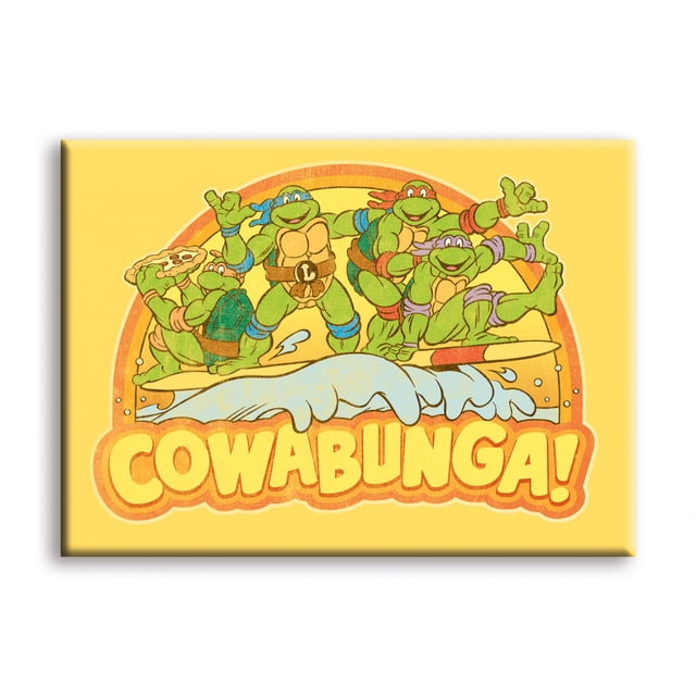 Teenage Mutant Ninja Turtles Cowabunga Surf Magnet - Walmart Business ...