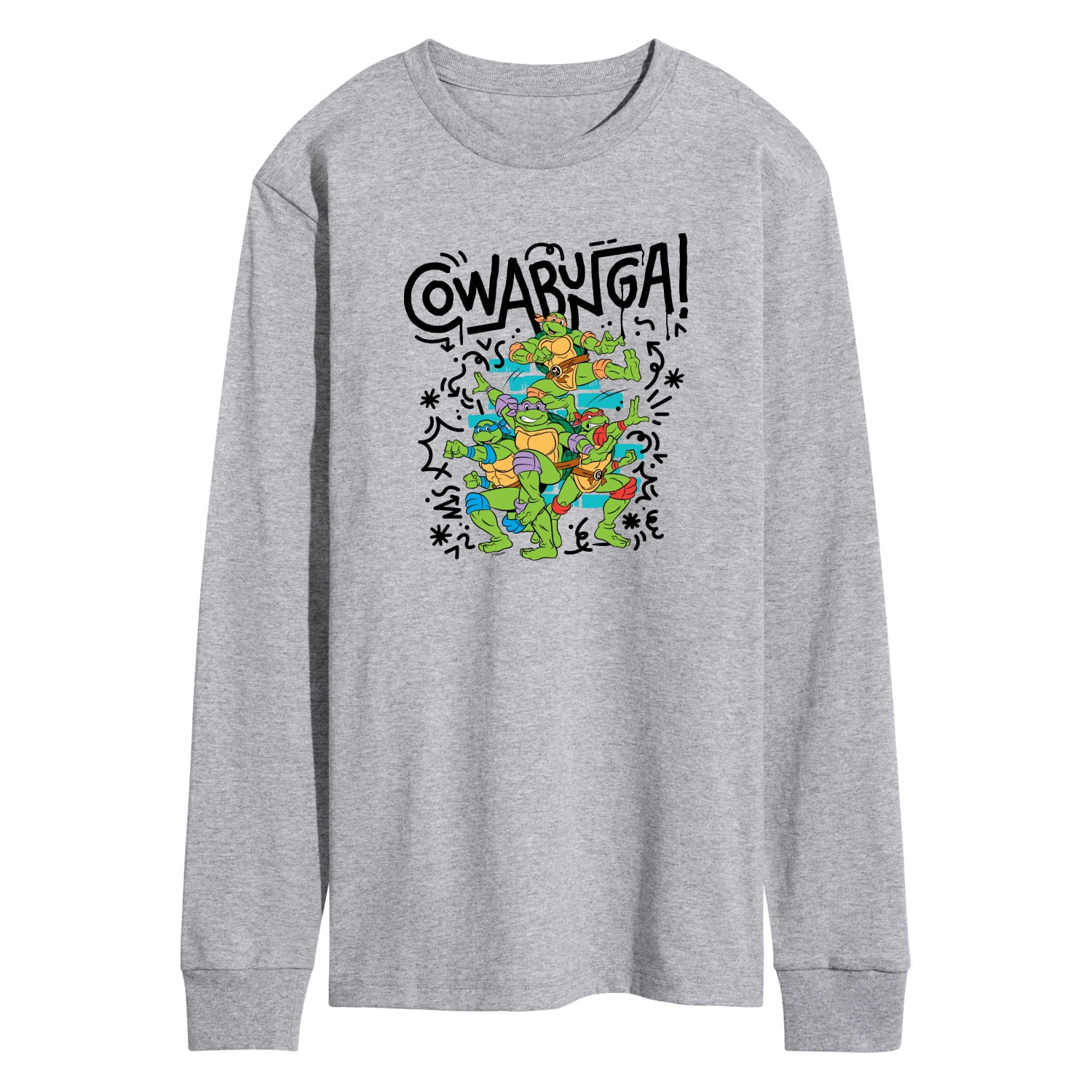 Teenage Mutant Ninja Turtles - Cowabunga TMNT - Men's Long Sleeve T ...