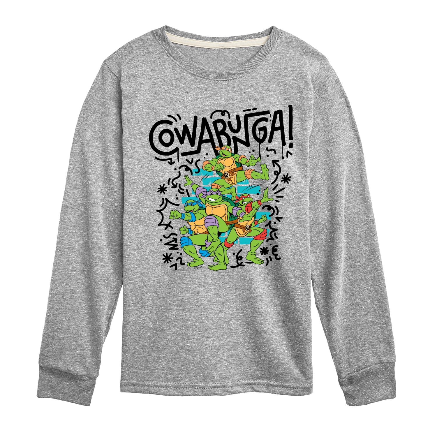 Teenage Mutant Ninja Turtles - Cowabunga - Toddler & Youth Long Sleeve ...