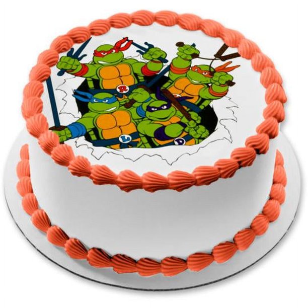 Teenage Mutant Ninja Turtles Donatello Michaelangelo Leonardo Raphael ...