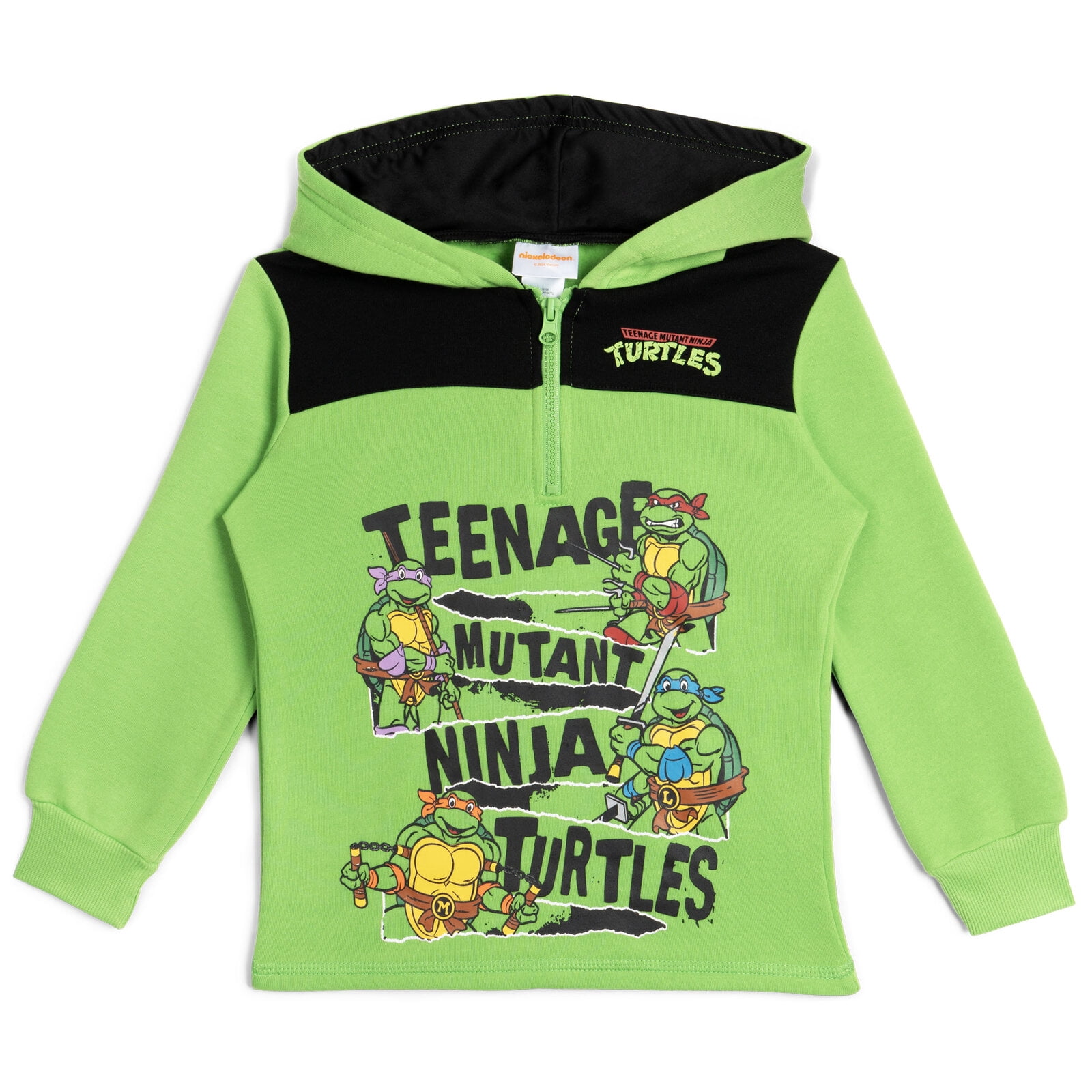 Walmart's Officially Licensed TMNT Toddler Boys Long Sleeve Hoodie with ...